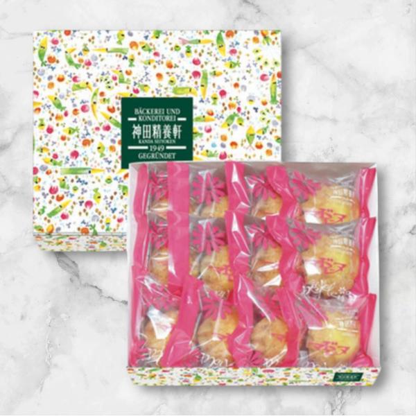 神田精養軒マドレーヌ12個入り　箱入り※賞味期限は発送日を含む14日となります。お土産 手土産 御土産  お歳暮 お年賀 御中元 御歳暮 御年賀 御年始 母の日 父の日 初盆 お盆 御中元 お中元 お彼岸 暑中見舞い 暑中御見舞 暑中お見舞...