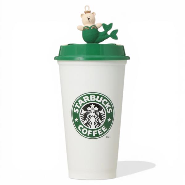 ドリンクホールキャップベアリスタとリユーザブルカップのセット商品仕様サイズ(幅×奥行き×高さ)実容量473ml材質キャップ：シリコーンゴムカップ：ポリプロピレン耐熱温度キャップ：120℃カップ：100℃原産国中国・リユーザブルカップ専用ドリ...
