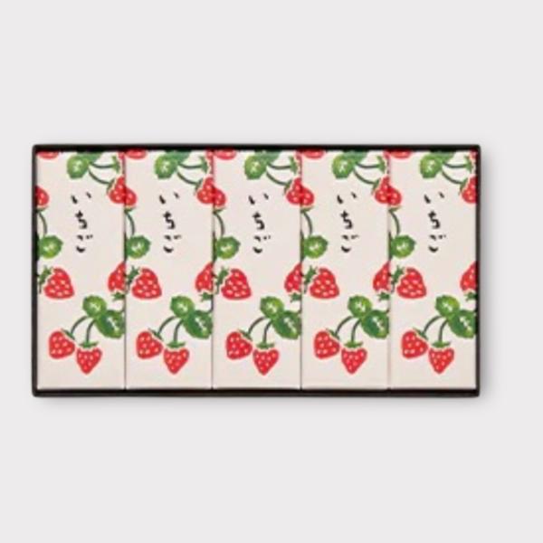 虎屋　　いちご　羊羹　（5本入り）　東京土産　　グランスタ東京　　東京駅羊羹　包装済みエシレ　鳩サブレ　ゴディバ　ベルン　オードリー　ヨックモック　ガトーフェスタハラダ　アンリシャルパンティエ　虎屋　村上開新堂　カフェタナカ　オーボンヴェー...