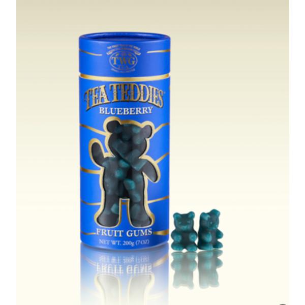 TWG  Tea Teddies（ティーテディー）グミ　ブルーベリー【内容量】1箱（約40粒／200g）テディーベア型の「グミ」注意　繊細な商品となり、割れやカケのリスクが伴う商品となりますのでご理解の上ご購入お願い申し上げます。注意　5〜...