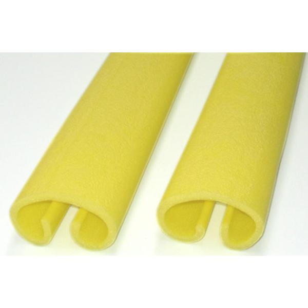 ショックレスカバー SK-260【長　さ】1700ｍｍ【有効巾】110ｍｍ〜260ｍｍ【入り数】30本【カラー】レモン【材　質】発泡ポリエチレン・テープ不要・取付け、取外し簡単。軽くて簡単にカットできます。・様々な場所を養生できる養生カバー...