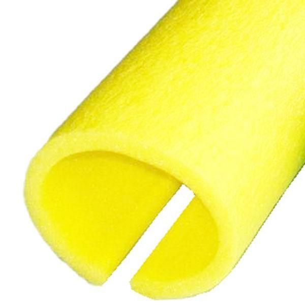 まんまるガードＳ【カラー】イエロー【入り数】40本【長　さ】1700ｍｍ【有効巾】80mm〜120mm【内　径】約63Φ【材　質】発泡ポリエチレン・テープ不要・取付け、取外し簡単。軽くて簡単にカットできます。・様々な場所を養生できる養生カバ...
