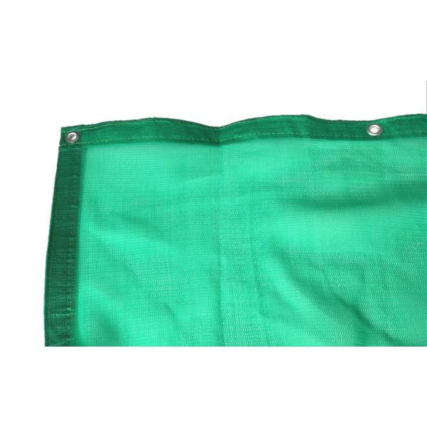 ラッセルネット　　サイズ ： 3ｍ×10ｍ　カラー ： グリーン　ハトメ ： 500ｍｍピッチ　目合い ： 約1.0〜1.5ｍｍ　　重　量 ： 約3.5kg防塵用ネット、工事現場の仮囲い、塗装飛散防止用、防風・防砂用、トラック荷台ネット、コ...