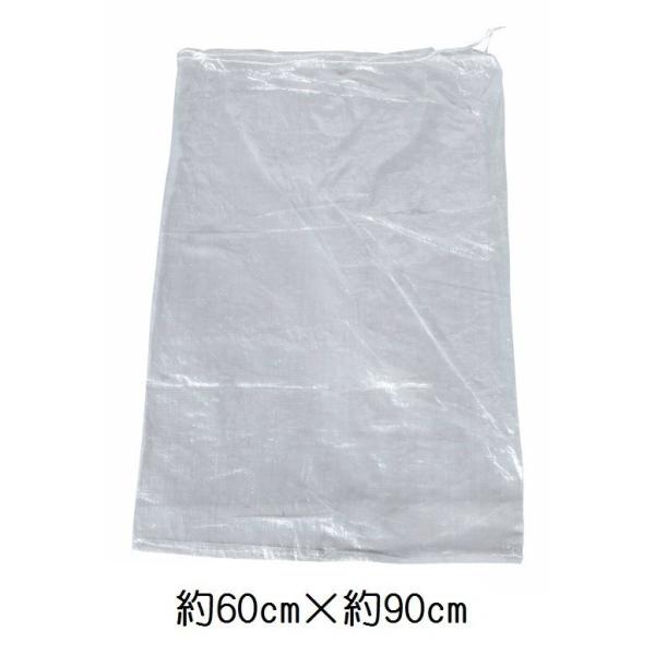 クリアガラ袋　　サイズ ： 60ｃｍ×90ｃｍ　　入り数 ： 200枚入り中身の見えるガラ袋廃材の分別本州・四国・九州は送料無料です分別ガラ袋　半透明ガラ袋　PPガラ袋　クリア土のう