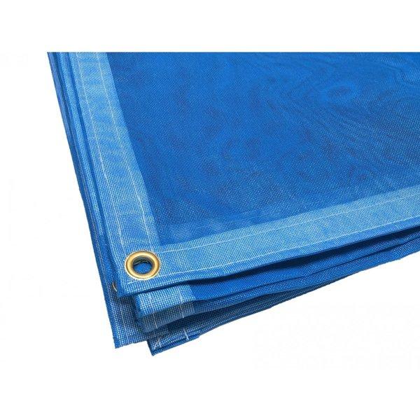【発売日：2025年06月24日】トラックネット【サイズ】3.0ｍ×4.5ｍ【カラー】ブルー【重　量】約3.0ｋｇ【ハトメ】周囲20ヵ所　750ｍｍピッチ　真鍮ハトメ【付属品】ゴムバンド（折径70ｃｍ）10本付き　　　　　（ゴムバンドは、ネ...