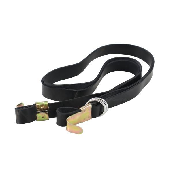 足場バンド　　サイズ ： 20mm×80cm　入り数 ： 100本入　両側フック付ゴムバンド送料無料　本州・四国・九州足場板の仮止め、荷物等の仮止めなど　再利用タイヤゴムチューブ　☆お得な200本セットも販売しております。