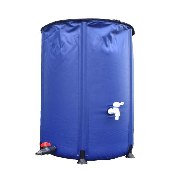 折りたたみ式水タンク500L【サイズ】（水入時）：　　（約）800mm×800mm×高さ980mm　　　　　（折りたたみ時）：　　（約）980ｍｍ×165ｍｍ×165ｍｍ　ドレンバルブ（グレー）：約12mm　蛇口（白色）：約15mm【重　量...