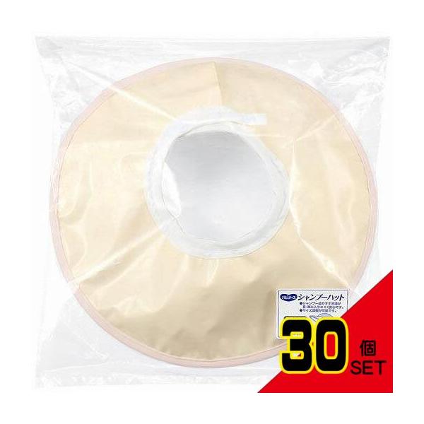 ピジョン ハビナース シャンプーハット 普通入浴用 × 30点快適なシャンプーライフに！●前にかがむことが困難な方に。●サイズ調整が可能です。（ホック3段階）●ゴムの内側の柔らかなな生地が額をぴったりと押さえます。