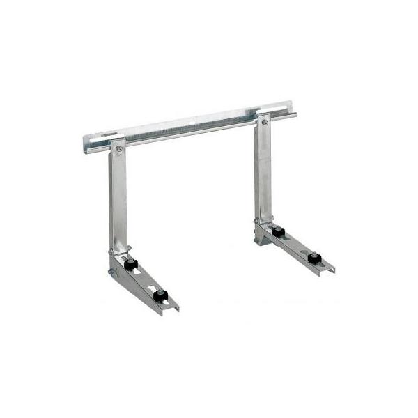 ▽特徴●B-KMより横幅が300mm短い。(ツーバイフォー住宅用・コンクリート壁用)▽仕様●材質：圧延鋼板●仕上げ：溶融亜鉛メッキ仕上げ●エアコン固定寸法：W=70〜640　D=160〜342●最大耐荷重：80kg