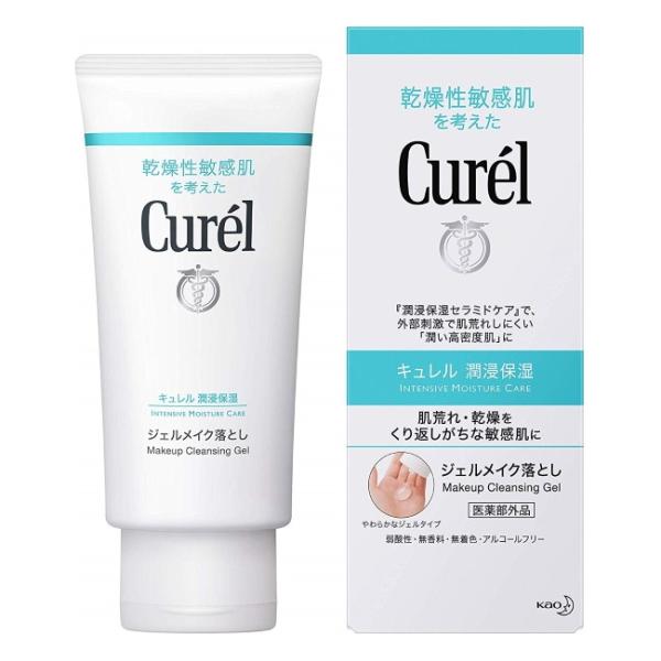 ■区分：医薬部外品■分類：クレンジング・化粧落とし★健やかな肌のために必須の成分「セラミド」を守って洗う★乾燥性敏感肌を考えたCurelキュレル 潤浸保湿肌荒れ・カサつきをくり返しがちな乾燥性敏感肌にやわらかなジェルタイプ弱酸性・無香料・無...