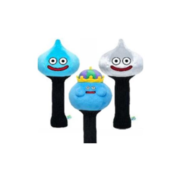 【スライム】スライムがインパクト抜群！ぬいぐるみ型のヘッドカバーです。ぬいぐるみ部分の中綿により、大切なクラブのヘッドを衝撃やキズから保護してくれます。また、長いニットにより、シャフトのキズ防止にも効果的です。DRAGON QUEST GO...