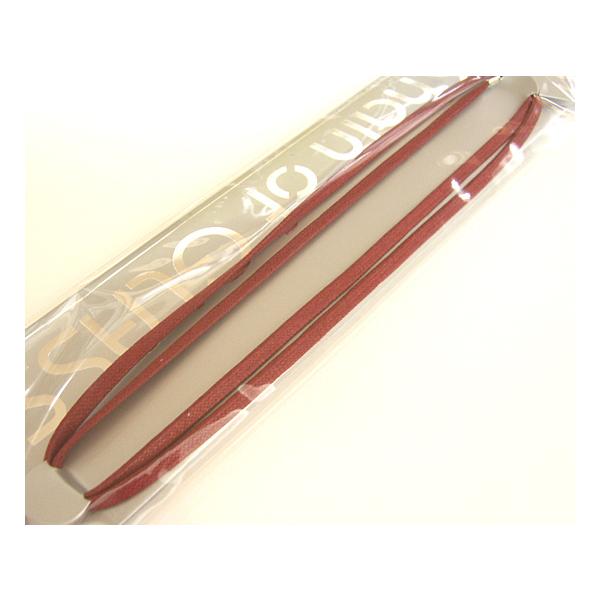 メガネチェーン　（眼鏡ネックレス）安心のMADE IN JAPAN【チェーン詳細】■メーカー名：パール■品名：メガネチェーン■品番：FH-5■長さ：75cm■色：ワイン■材質：布　平ロープ3枚目の参考画像のように取り付けて使用します。商品代...