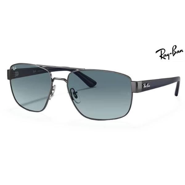 Ray-Ban レイバン サングラス大き目スクエアタイプ【サングラスの詳細】■品名：RayBan RB3663-004/3M 正規品■横幅：約14cm（右腕〜左腕フロント内側の長さ）■高さ：約4、6cm（最大部分で）■サイズ：60□17-1...