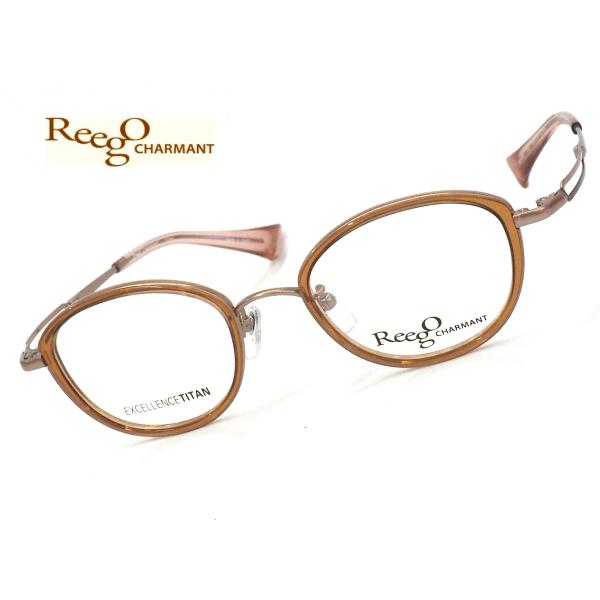 ReegoCHARMANリーゴ XW4083 LBMADE IN JAPAN  TITAN/EXCELLENCETITANサイズ：47□20-137 幅：約140mm 高さ：約40mmフレームカラー：LB ライトブラウンナチュラルな落ち着い...