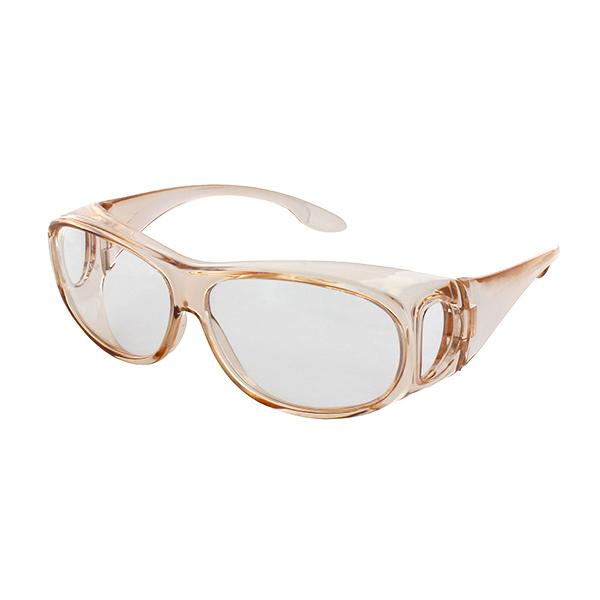 《ポイント》メガネの上からかける花粉対策「スカッシーオングラス」UVカットしています※側面の視界確保用の窓にもレンズは入っております。《商品説明》サイズ64□13-140天地42 外寸152 内寸147 奥行166フレームカラー：ライトブラ...