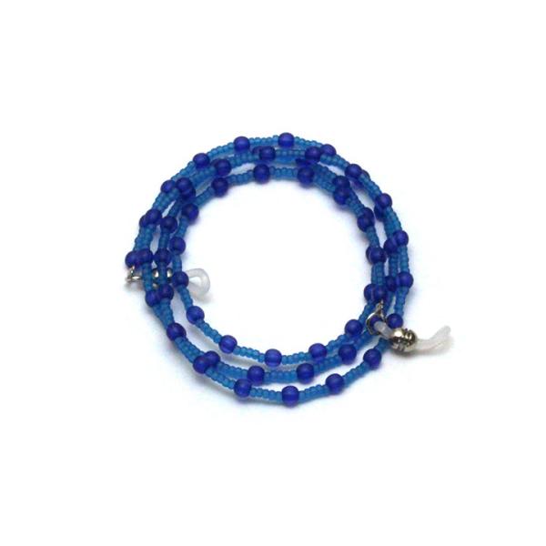 チェーンの長さ60センチビーズのメガネチェーンです。【こちらの商品はメール便で発送OK】配送方法でヤマトメール便を選択してください。お客様で選択しませんと、通常宅配便での発送になりますのでご注意ください。【日時指定・配送希望時間帯の指定はで...