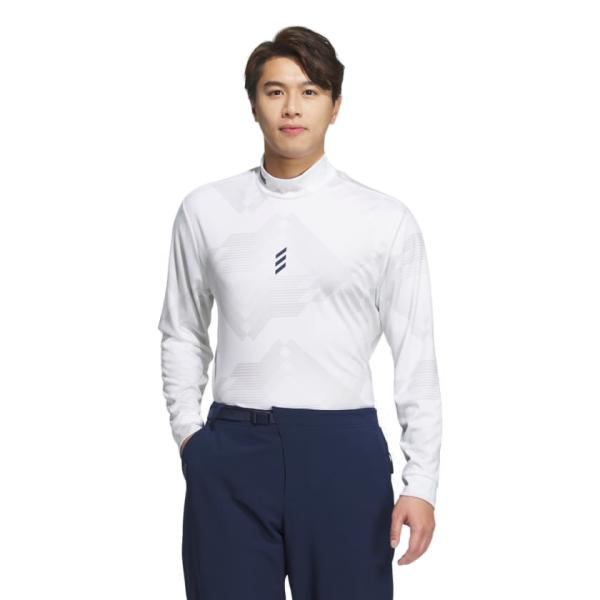 【特徴】コードカオス モックネック LSシャツ。吸汗速乾性とストレッチ性に優れたインナー。【素材】リサイクルポリエステル