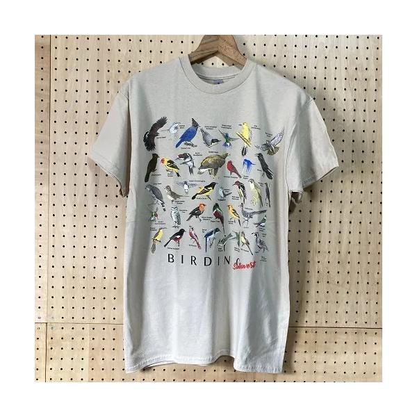 "BIRDING SW"COTTON100%ATLAS SCREEN PRINTINGアトラススクリーンプリンティングアトラススクリーン印刷はフロリダで30年以上にわたり、Tシャツ、トートバッグ、キャップ、スウェットシャツなどの衣料品に高品...