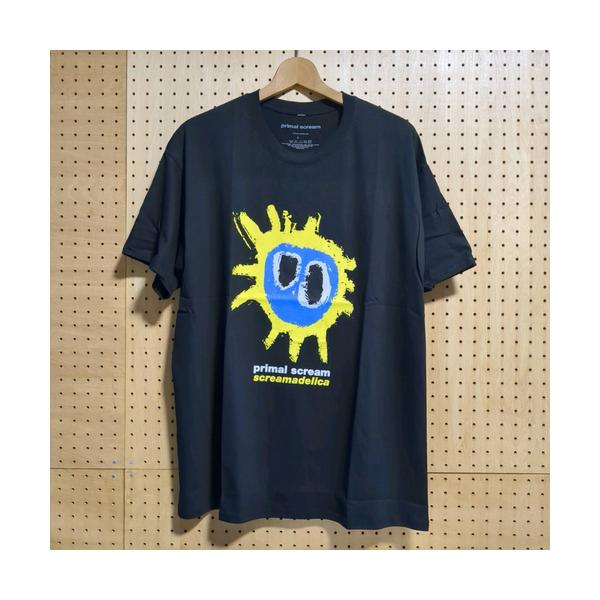 PRIMAL SCREAM　“SCREAMADELICA”　BLACKオフィシャルＴシャツ