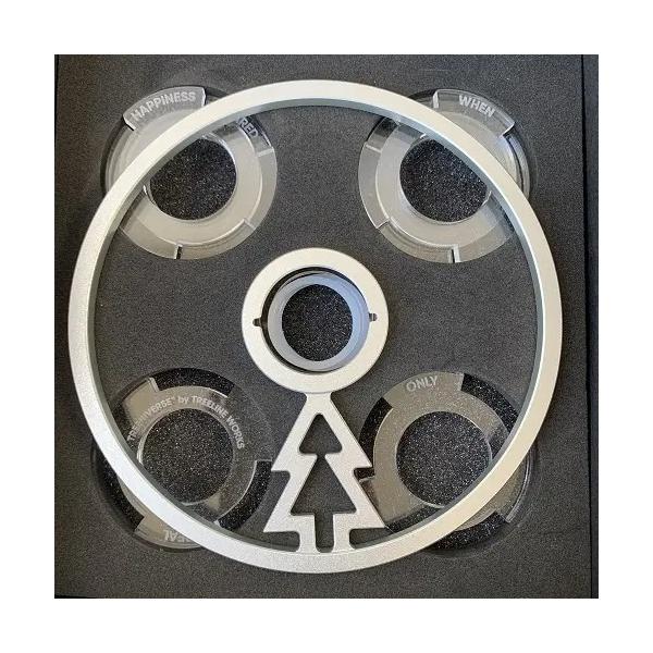 ※ロゴリングのみですので、　ゴールゼロソックス、GOAL ZEROなどは付属しません。※ロゴリングを二枚装着している画像がございますが画像のように　二枚装着されたい場合は二点ご注文くださいませ。TREELINE WORKS  ロゴリング　シ...