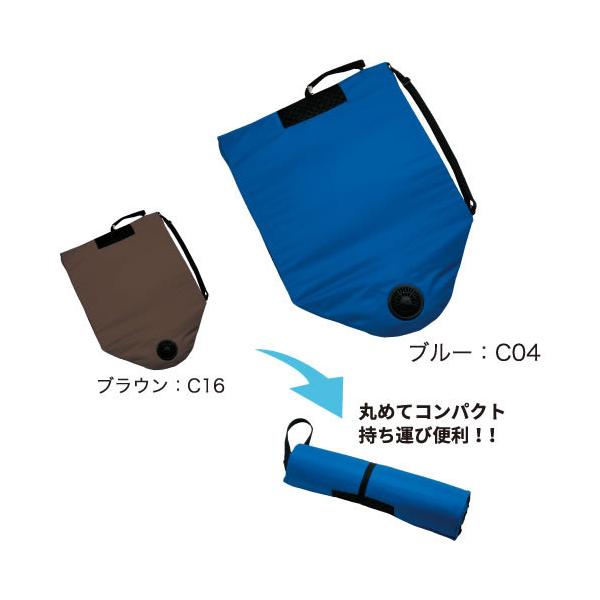 どこでも座・クール(R) DZCS01C04 DZCS01C16 カラー選択 ブルー ブラウン 空調シート クッション 熱中症対策 空調服 代引不可