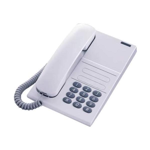 電話タイプ：コード付き電源：電源コード式文字盤タイプ：シングルキーパッド応答システムタイプ：デジタルアナログ 一般電話機です。寸法(mm)：約150(幅) 234奥行き) 81(高さ)質量(kg)：約0.7kg 使用電源：局／ PBX動作環...