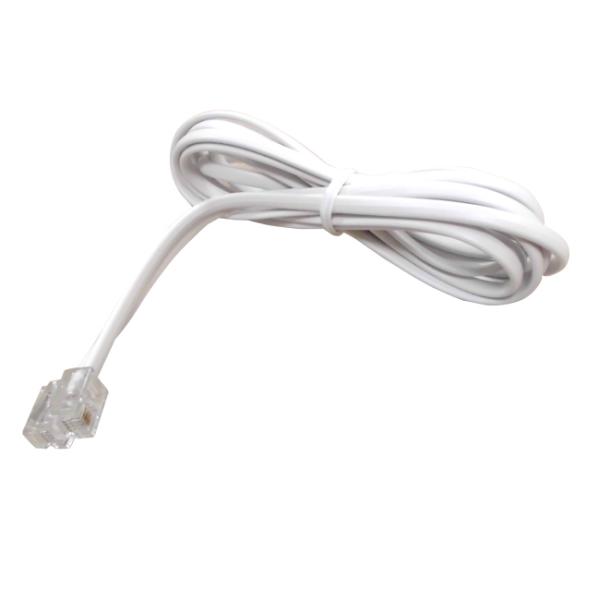 【50本】電話機用取付線 電話線 新品【代引不可】長さ:約2.3ｍ※こちらで採寸したものになります、実際の寸法と誤差が生じる場合がございます。予めご了承ください。※NTT使用不可★電話線のジャックの仕様等は掲載画像をご確認ください。※ジャッ...