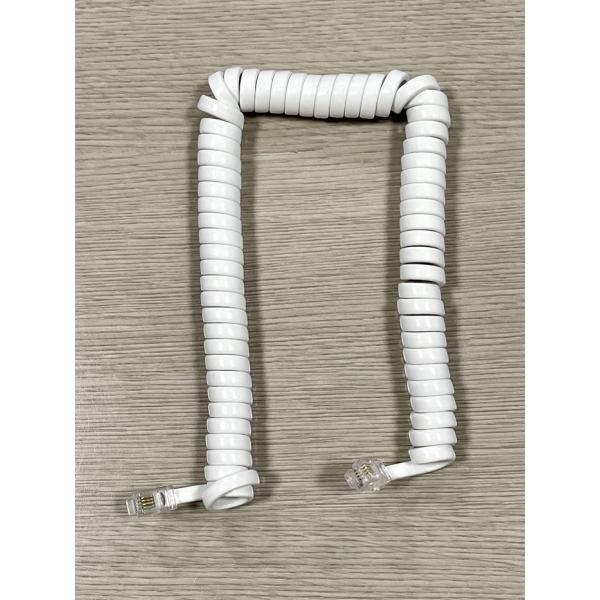 限定6本電話受話器コード 送受器コード カールコードYoUコーディネート・パーツサンテレホン株式会社