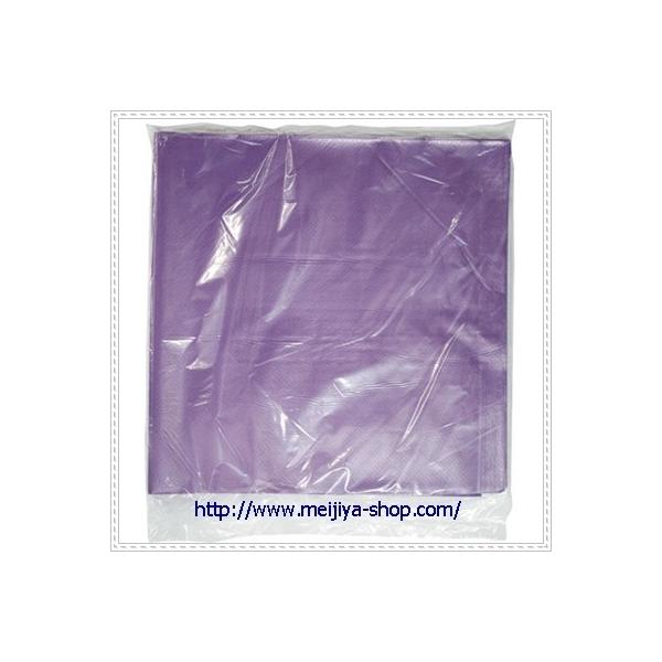 エンボス風呂敷　紫　中（７０角）（100枚入）仕出し弁当やお寿司、贈答品の包装に。高級感のあるエンボス柄の風呂敷です。【規格内容】幅７００×長さ７００ｍｍ【厚み】０．０１８ｍｍ【材質】ＨＤＰＥ【補足２】使い捨て【色】紫【柄】地紋参考：ケース...