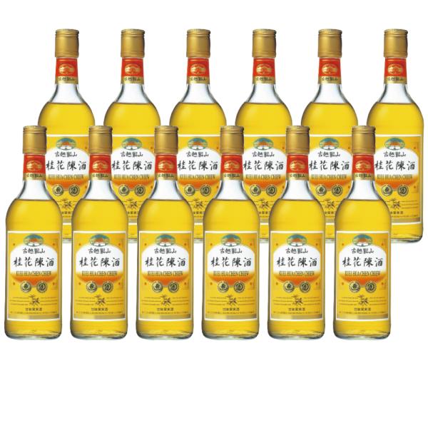 【送料について】上記送料に加えて以下地域に配送希望の場合、別途送料が発生いたします。北海道：400円九州：400円沖縄：500円【古越龍山 桂花陳酒】古越龍山は国賓たちをもてなした、伝説の紹興酒と言われています。金木犀(キンモクセイ)の花弁...