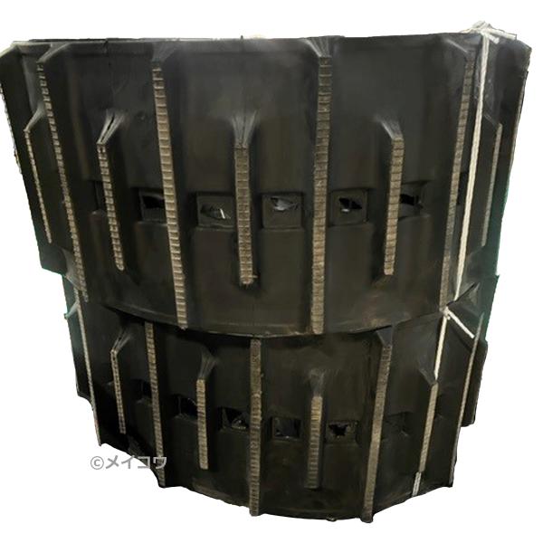 CA300S/CA300/CA300G/CA28/CA300GH/CA32Gヤンマー・三菱・クボタ・イセキ用ゴムクローラー（キャタピラ）横幅*ピッチ*リンク数400*90*43（400×90×43）高耐久ゴムクローラ、ゴムクロ。お使いのサイ...