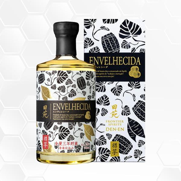 ENVELHECIDA（エンヴェレシーダ）とはポルトガル語で“貯蔵”を意味します。全量3年貯蔵の琥珀の芋焼酎です。琥珀色の輝きの中に立ち上がる柑橘系の華やかな香りと全量３年貯蔵酒ならではのまろやかな味わいにオーク樽に由来する甘さが絶妙にマッ...