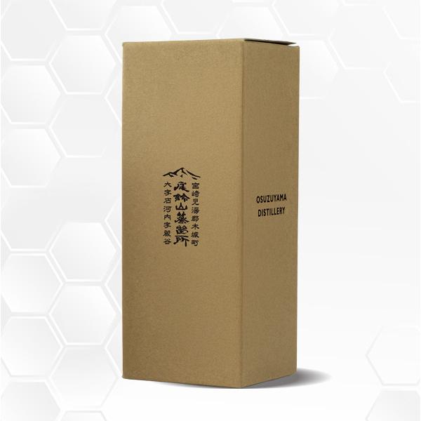 尾鈴山蒸留所700ml専用カートンです。720mlには対応しておりませんのでご注意ください。