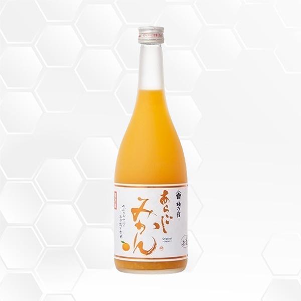 みかんの爽やかな食感が楽しめるつぶつぶたっぷりの不思議な味わいのお酒です。フルーツ感あふれるみずみずしいおいしさをお楽しみください。●銘柄：あらごし みかん ●蔵元：梅乃宿酒造（奈良県葛城市）●原料：温州みかん（国産）・醸造アルコール・日本...