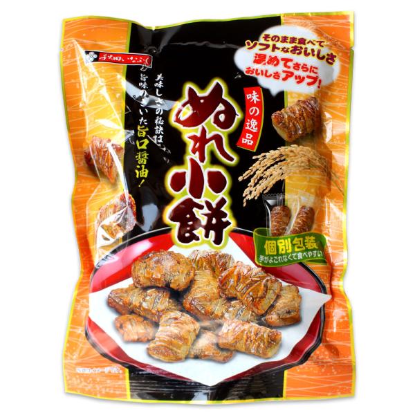 ■名称 米菓■内容量 １４０g（個装紙込み重量）■原材料 水飴（国内製造）、もち米（国内産）、もち粉（タイ）、醤油、麦芽糖、澱粉、砂糖、発酵調味料、たん白加水分解物/加工澱粉、調味料（アミノ酸等）、カラメル色素、酸味料、（一部に小麦・大豆を...