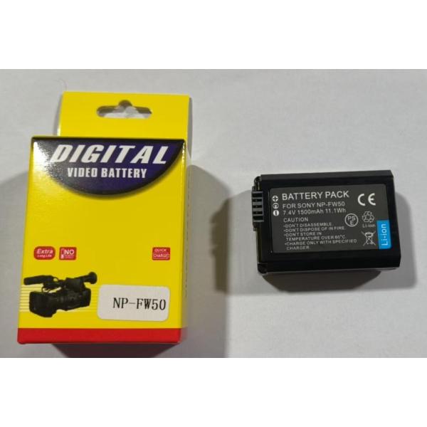 覧頂きありがとうございます。<br>ソニー SONY対応 NP-FW50 互換バッテリーパック2個です。<br>■商品情報　<br>・電池の種類：リチウムイオン電池<br>・電圧：7.2V&l...