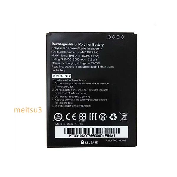 のブランド For ACER カラー Black 容量 6000mAh サイズ *mm(L x W x H) 電圧 7.6V 充電池種類 Li-ion  可用  在庫有り 製品の状態 交換用バッテリー、新品      発送日目安 :2〜3営...