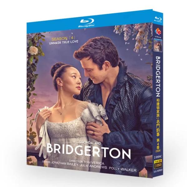 仕様：海外輸入盤（国内再生可）種類：Blu-ray構成：シリーズ1+2／3／4音声：日本語・英語（切り替え可）字幕：日本語・英語（切り替え可）邦題：ブリジャートン家英題：Bridgertonジャンル：ドラマ、恋愛あらすじ：ロンドン社交界でそ...