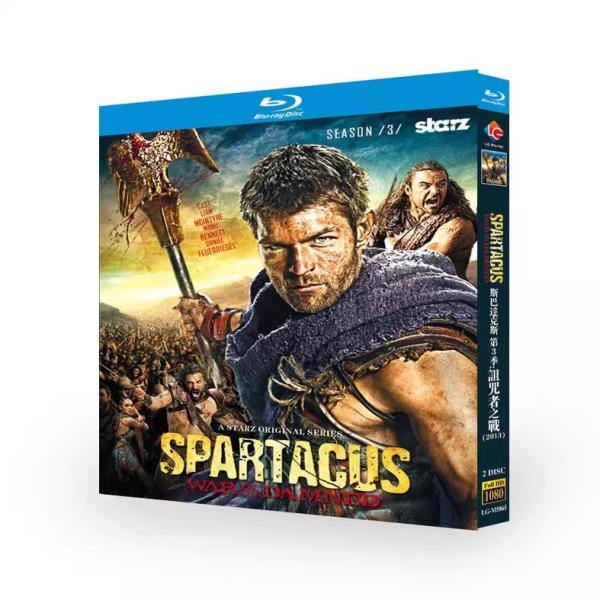 当店にない作品でもご提案いただけます仕様：海外輸入盤（国内再生可）種類：Blu-ray構成：全話収録音声：日本語・英語（切り替え可）字幕：日本語・英語（切り替え可）邦題：スパルタカス英題：Spartacus: Blood and Sandジ...