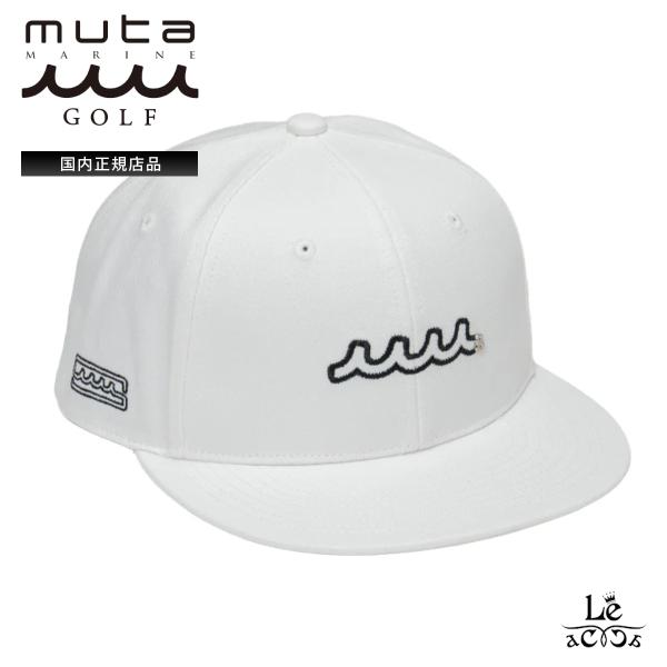 WAVEロゴに8のメタルロゴがさりげないポイントmutaMARINE golf ベースボールキャップmuta MARINE（ムータマリン）からメタルロゴ フラットビルキャップのご紹介です。WAVEロゴに8のメタルロゴがさりげないポイントにな...