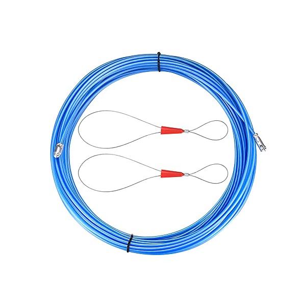 操作しやすい手が届きやすく、シンプルな操作でとても便利です。 スリムなヘッドで配線もスムーズに行え、配線作業もスムーズに行えます。作業性引っ張り強度も強く、屋内の通過・進入作業のあらゆる曲がり角で威力を発揮し、細径パイプも素早く通過させるこ...