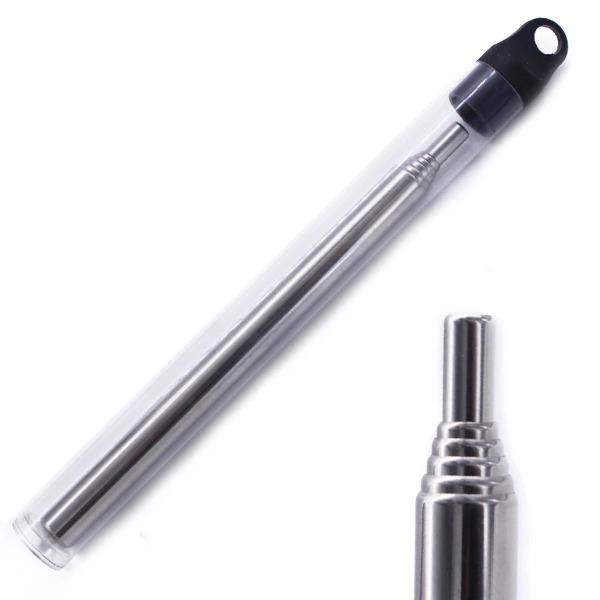 ▽サイズ：　使用時：約48.5cm　収納時：約9.5cm　直径：約1.2cm▽重量：　重さ：約20g　※本体のみ、ハードケース除く▽材質：　ステンレス鋼▽宅配方法：　メール便配送　※宅配便の場合は、宅配便送料(沖縄・離島は+離島料金)をいた...