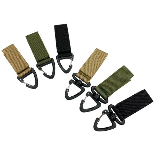 ▽サイズ：　固定式　　サイズ：約105×32mm（ベルト幅：約25mm）　　重量：約7g　回転式　　サイズ：約110×37mm（ベルト幅：約25mm）　　重量：約9g▽カラー：　コヨーテ　オリーブ　ブラック▽宅配方法：　メール便配送　※宅配...