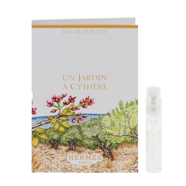 2023年発売香調 : ウッディ アロマティック キーワード[ 香水・フレグランス:ミニ香水・ミニボトル:ユニセックス・男女共用 ] 商品名[ エルメス シテールの庭(チューブサンプル) オーデトワレ スプレータイプ 2ml ] 英語名[ ...