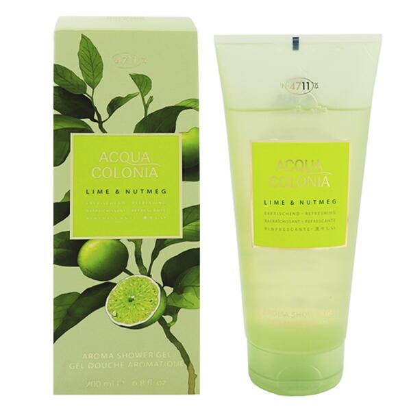 キーワード[ 香水・フレグランス:フレグランス系ヘアケア・バス用品:入浴料・シャワージェル ] 商品名[ 4711 4711アクアコロニアライム＆ナツメグシャワージェル 200ml ] 英語名[ 4711 4711 ACQUA COLONI...