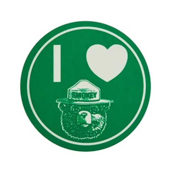 【在庫限り】 在庫処分アメリカで70年以上も愛されている山火事防止キャンペーンのマスコット「スモーキーベア」のステッカーです。サイズ001:スモーキーベア KEEP IT GREEN ステッカー(10.1cm×7.6cm)サイズ002:スモ...