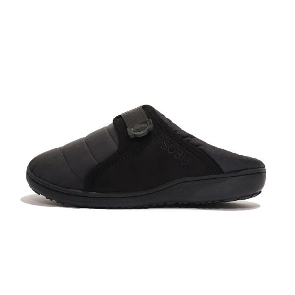 2023FW横ズレ防止のサポートベルトを付属して、悪路でもリラックス。定番のパーマネントコレクションに横ズレ防止のサポートベルトを付属。見た目も機能もグレードアップ。SUBU「誰も知らない冬のサンダル」UNEXPECTED WINTER S...