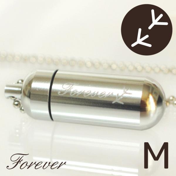 ご遺骨などを納めることのできる、鳥のあしあとのマークとforeverの文字が入った遺骨カプセル、遺骨ペンダントです。大切な故人様やペットちゃんの遺骨・遺髪・遺毛・爪・歯などを専用のケースに収め普段からお守り代わりとして身につけることができま...