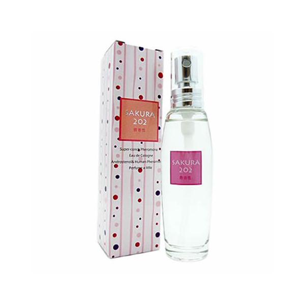 フェロモンの頂点!!!　サクラシリーズの原点 全てはここから始まった!!! 人生最大のモテ期突入!?  伝説の魅惑香水「SAKURA202」 あなたのことが頭に焼き付いて離れないように♪大ヒットの惚れさせ香水なら会った瞬間１秒でみるみる夢中...