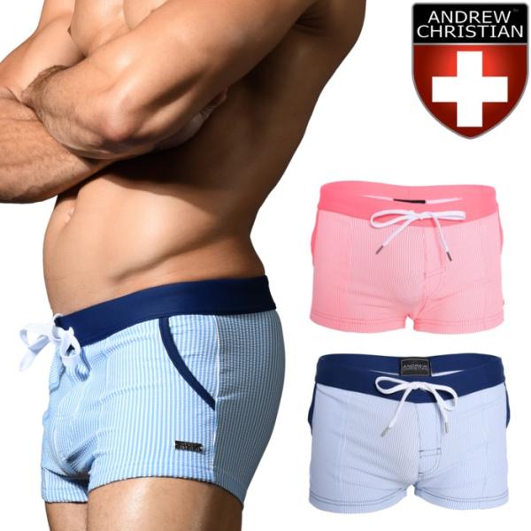 【3,980円以上お買い上げで送料無料】上品さを残しつつもこなれ感アップしたシックな水着です。昔ながらの洗練さに遊び心が溢れたカラフルなスタイルに出来上がっております。アメリカL.A.発のAndrew Christian (アンドリュークリ...